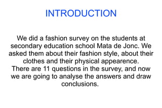 Fashion Survey | ODP