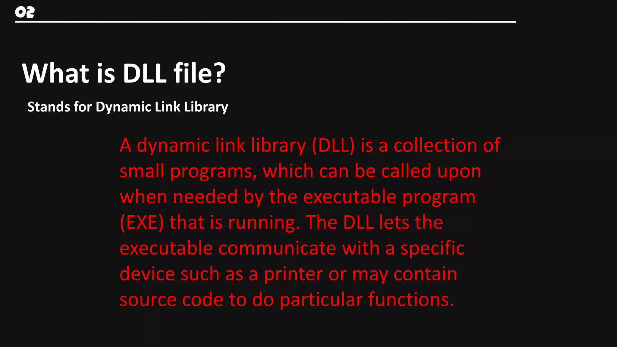 DLL(dynamic link library) | PPTX