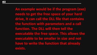 DLL(dynamic link library) | PPTX