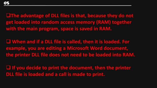 DLL(dynamic link library) | PPTX | Programming Languages | Computing