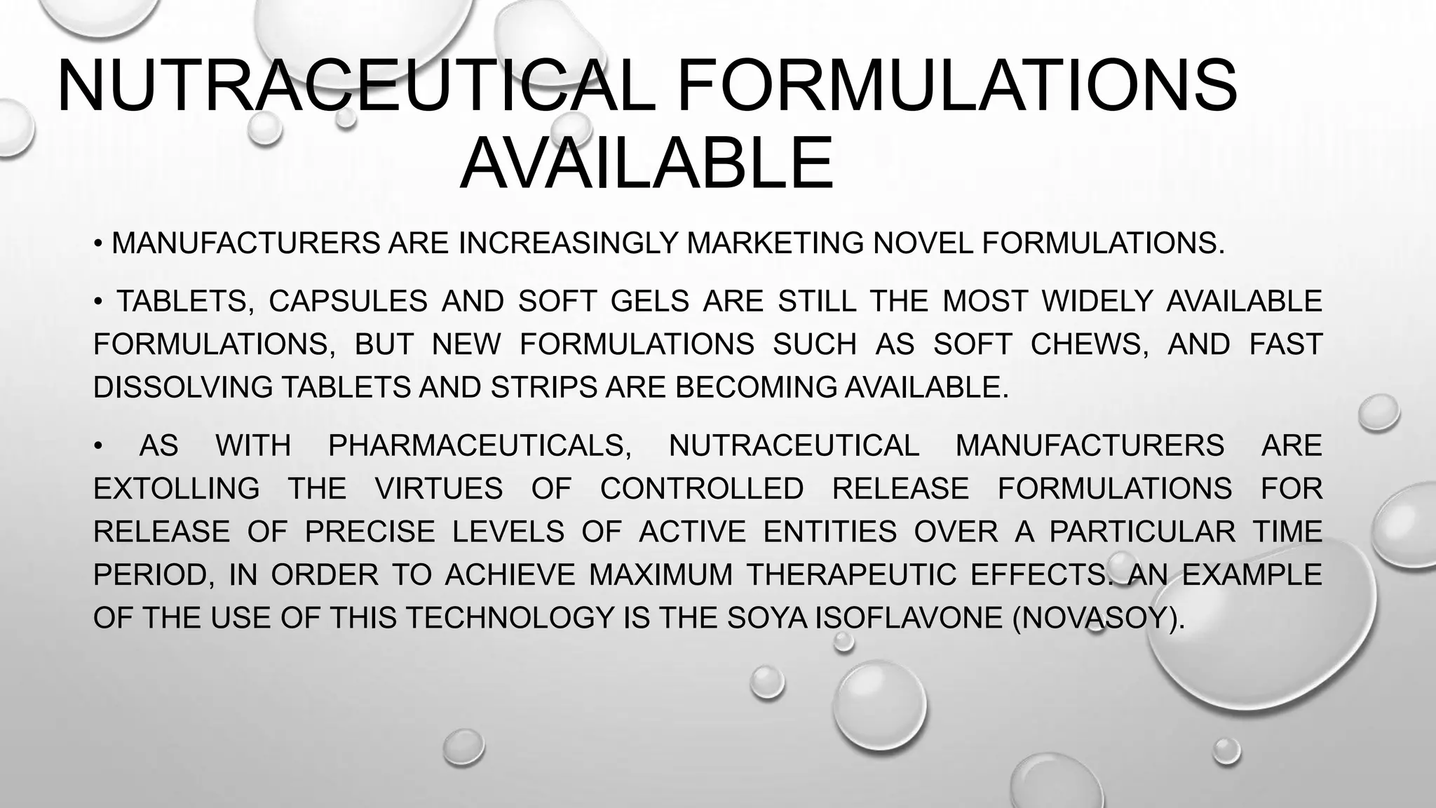 Neutraceuticals and Functional Foods | PPTX