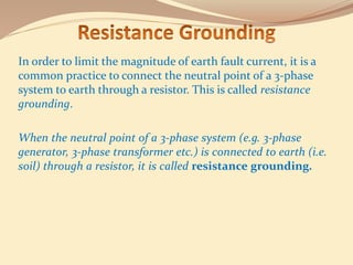 Neutral grounding | PPTX