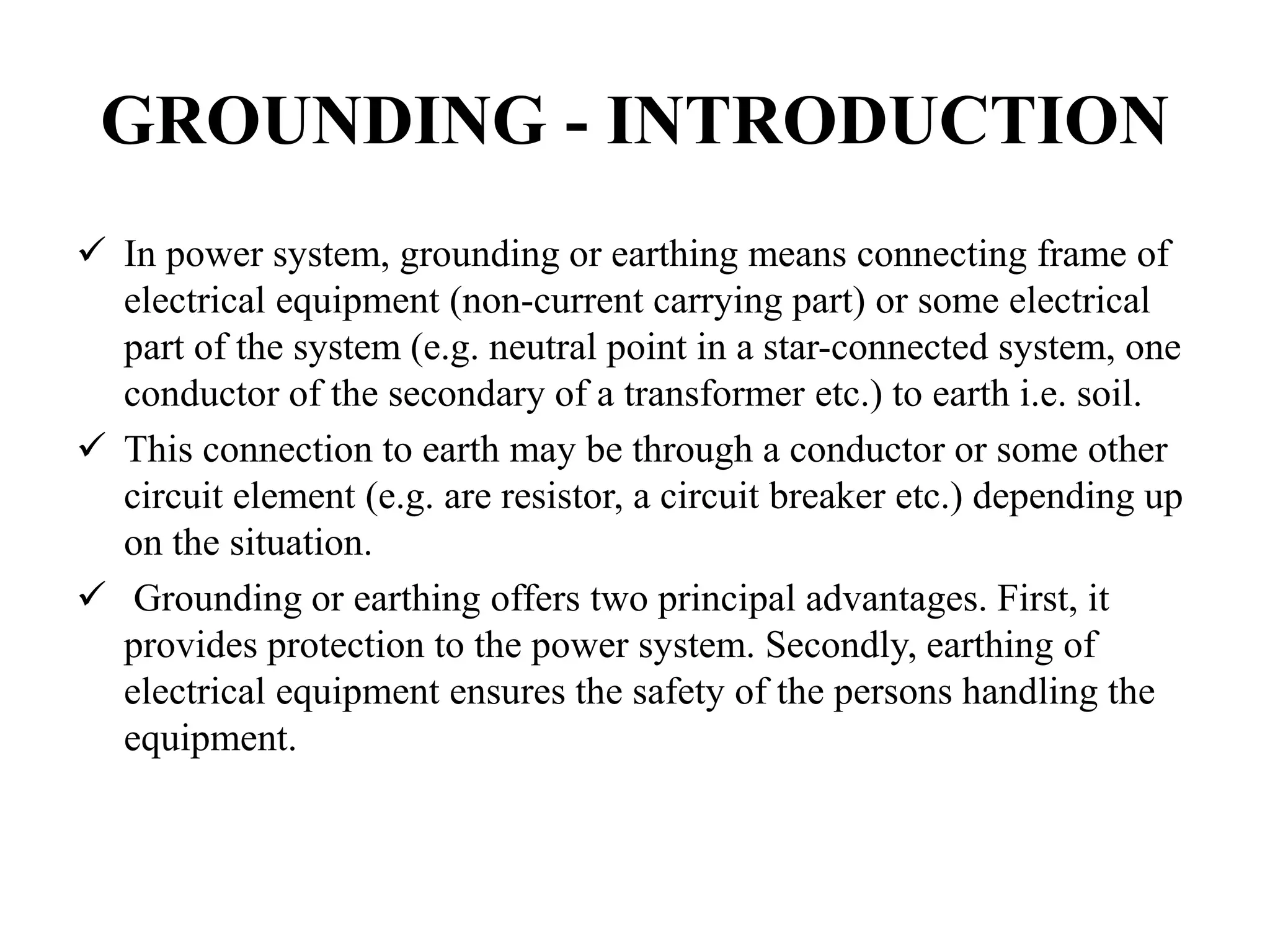 Neutral grounding | PPTX
