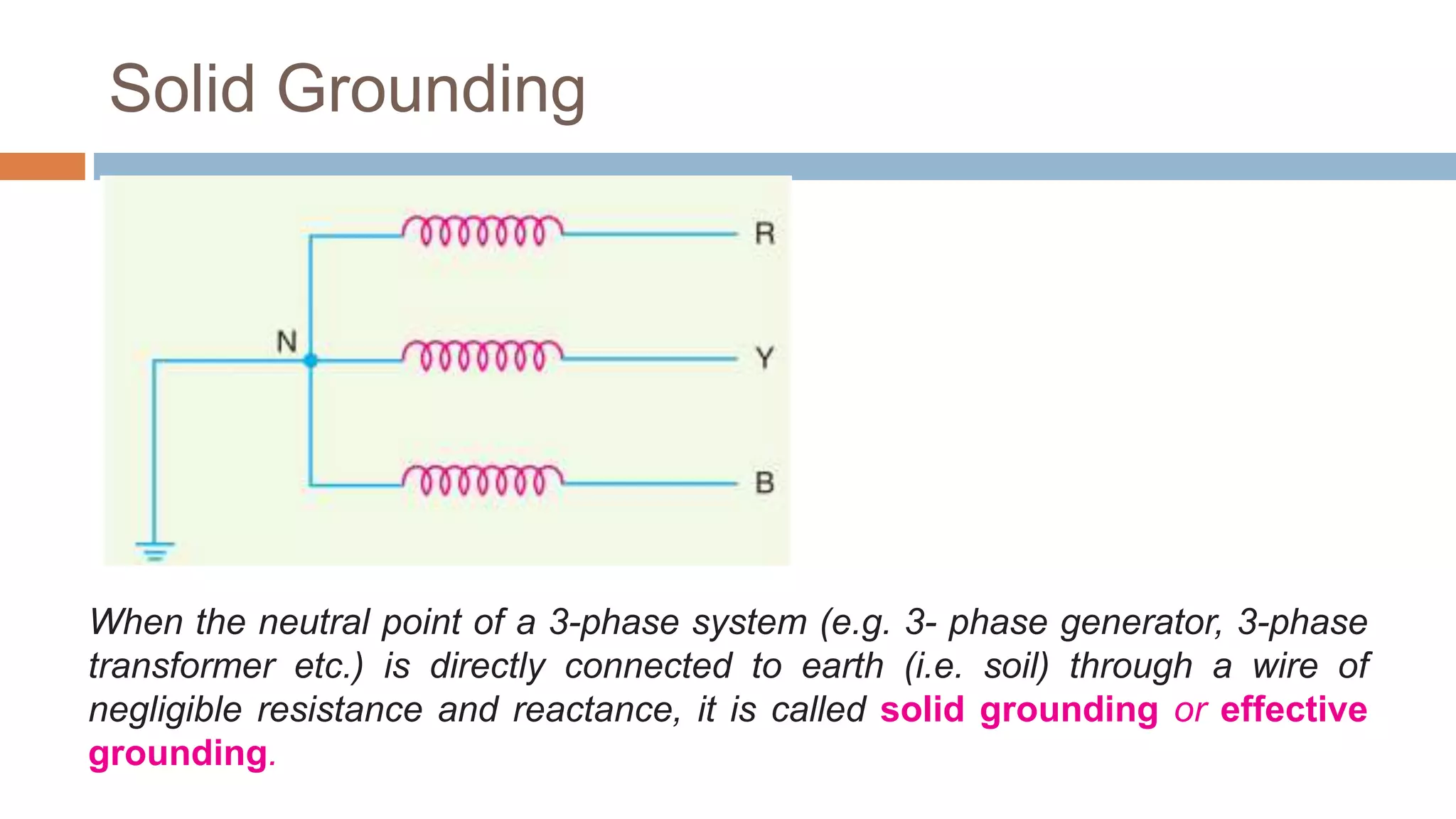 Neutral grounding | PPTX