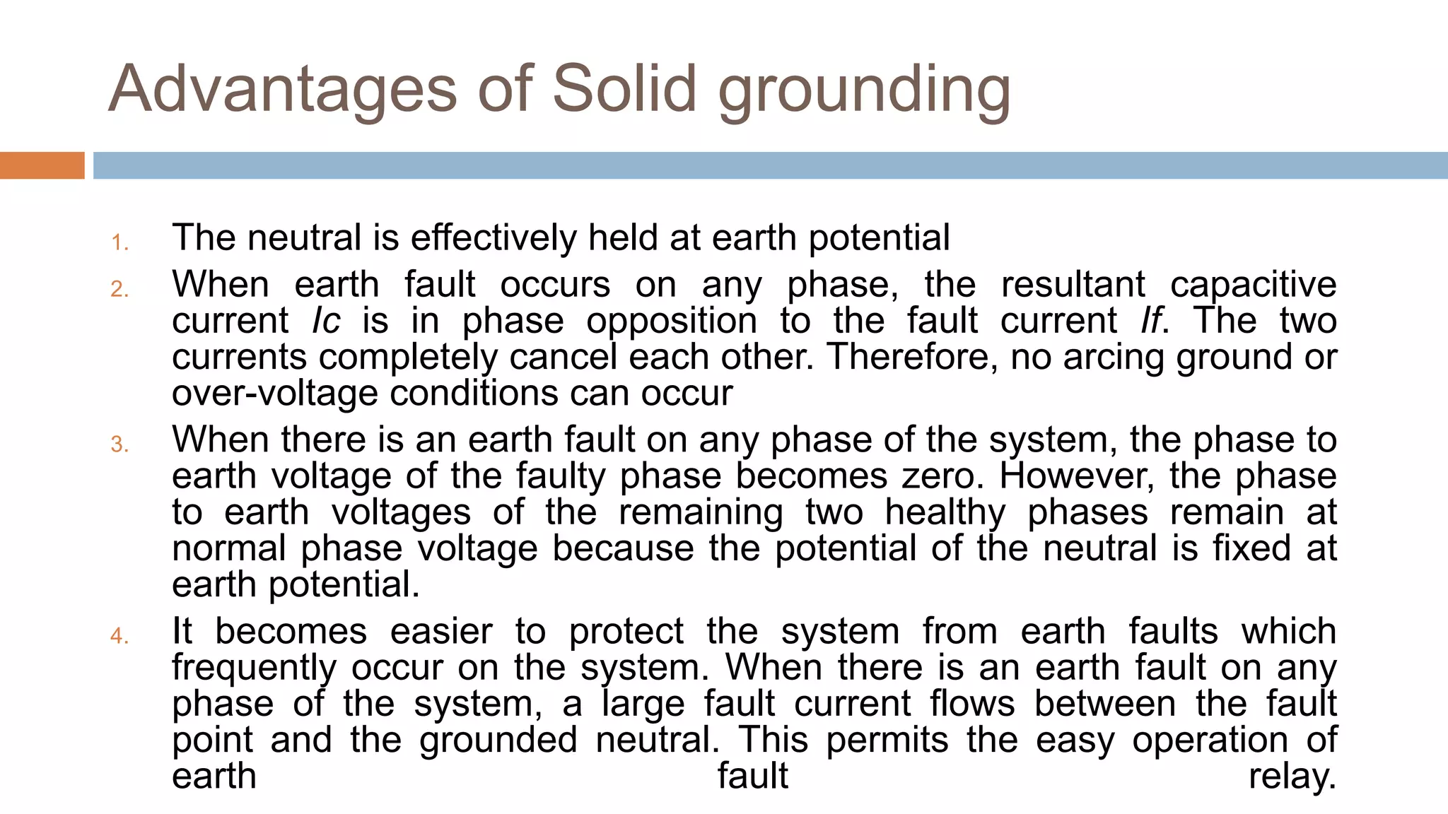 Neutral grounding | PPTX