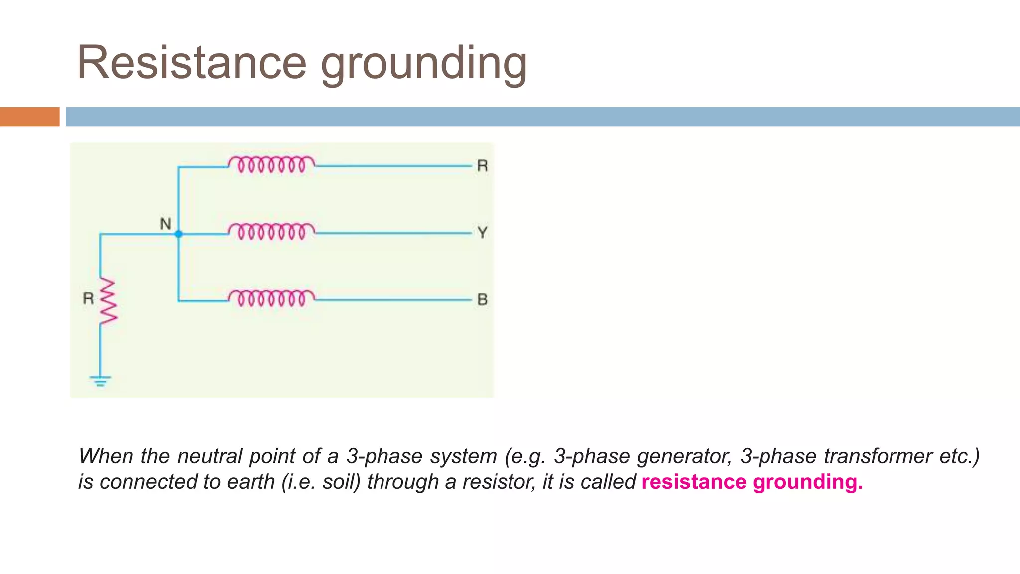 Neutral grounding | PPTX