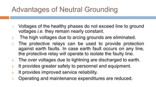 Neutral grounding | PPTX
