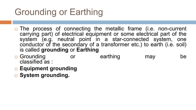 Neutral grounding | PPTX