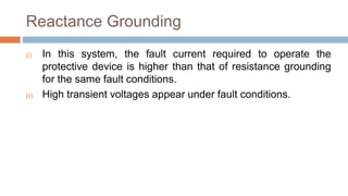 Neutral grounding | PPTX