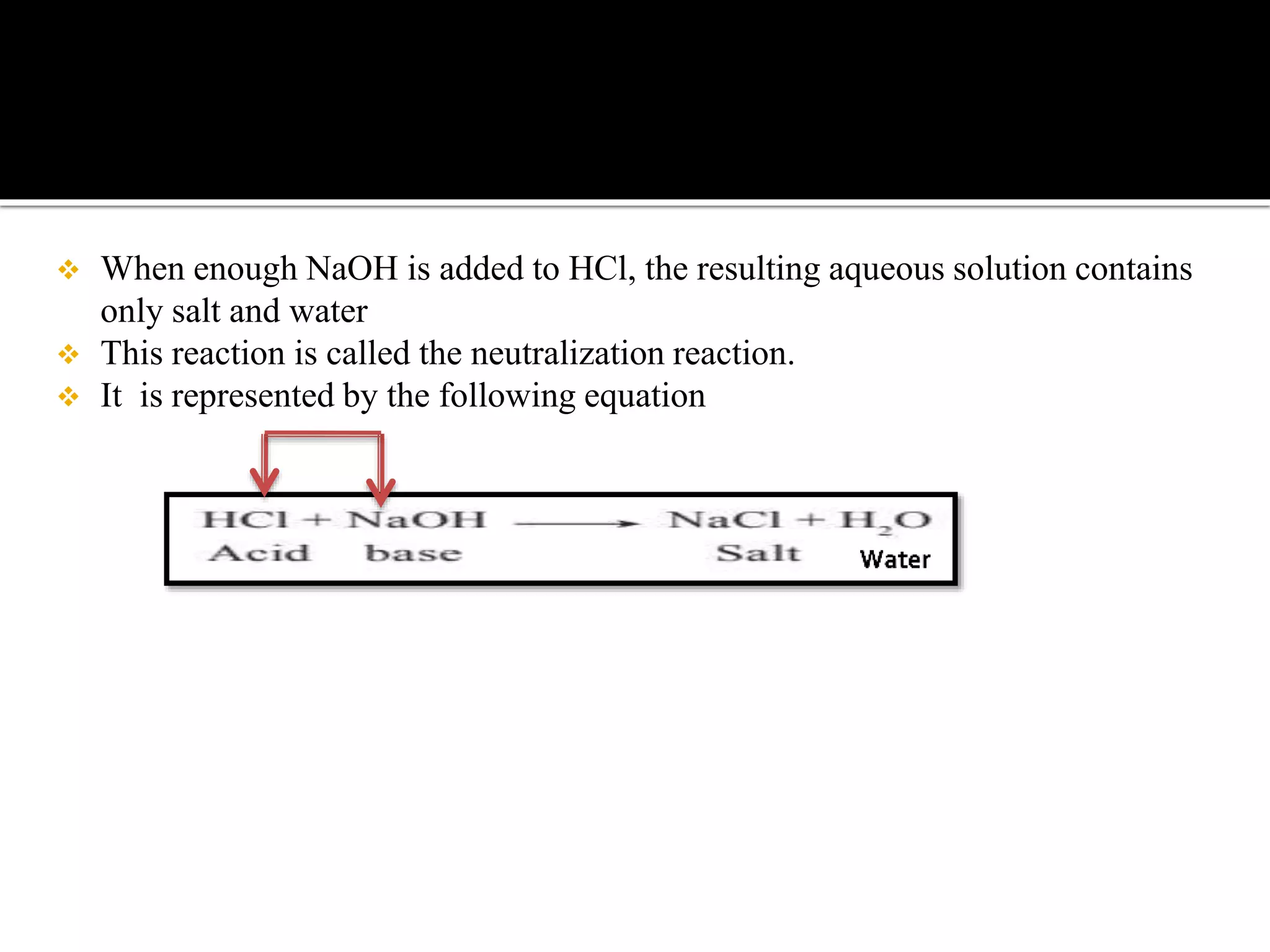 Neutralisation || Acids, Bases and Salts | PPTX