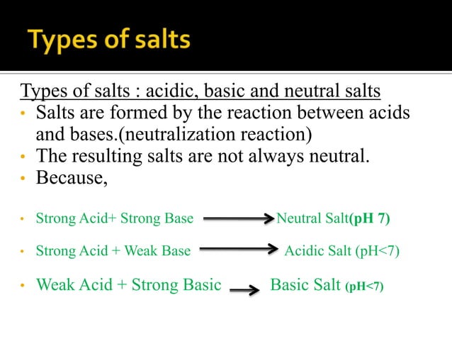 Neutralisation || Acids, Bases and Salts | PPTX | Chemistry | Science