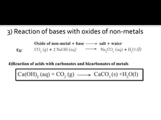 Neutralisation || Acids, Bases and Salts | PPTX