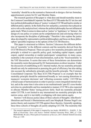 Neutrality as tax justice | PDF