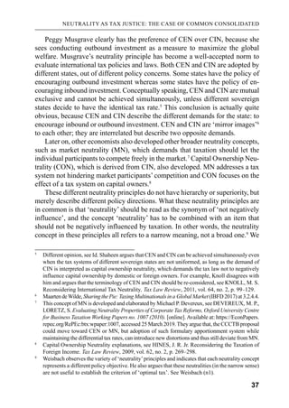 Neutrality as tax justice | PDF