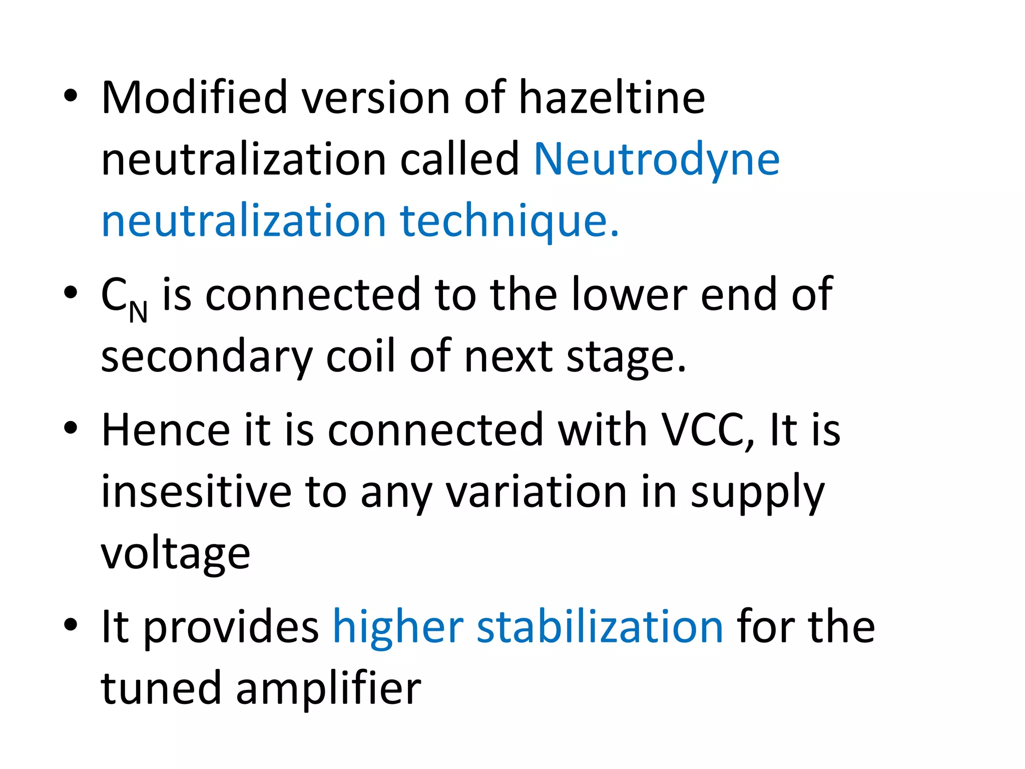 Neutralization Technique in EDC | PPTX