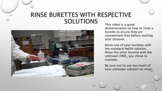 Neutralization titration visguide | PPTX