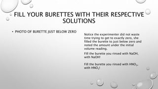Neutralization titration visguide | PPTX