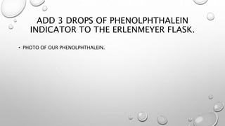 Neutralization titration visguide | PPT