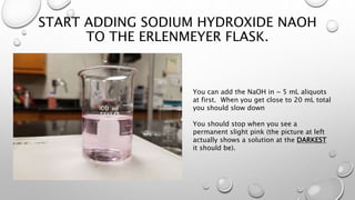 Neutralization titration visguide | PPT