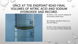 Neutralization titration visguide | PPT