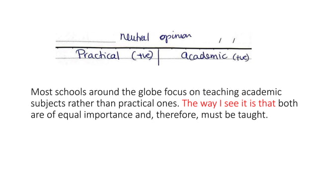 Neutral opinion - practical vs academic.pptx | Free Download