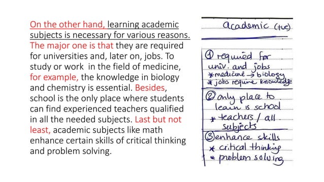 Neutral opinion - practical vs academic.pptx | Free Download