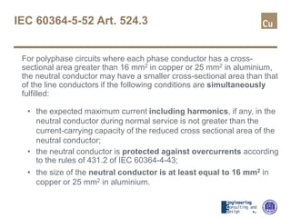 Neutral sizing - Power cable | PDF