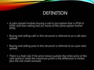 Neutral strategies in option | PPT