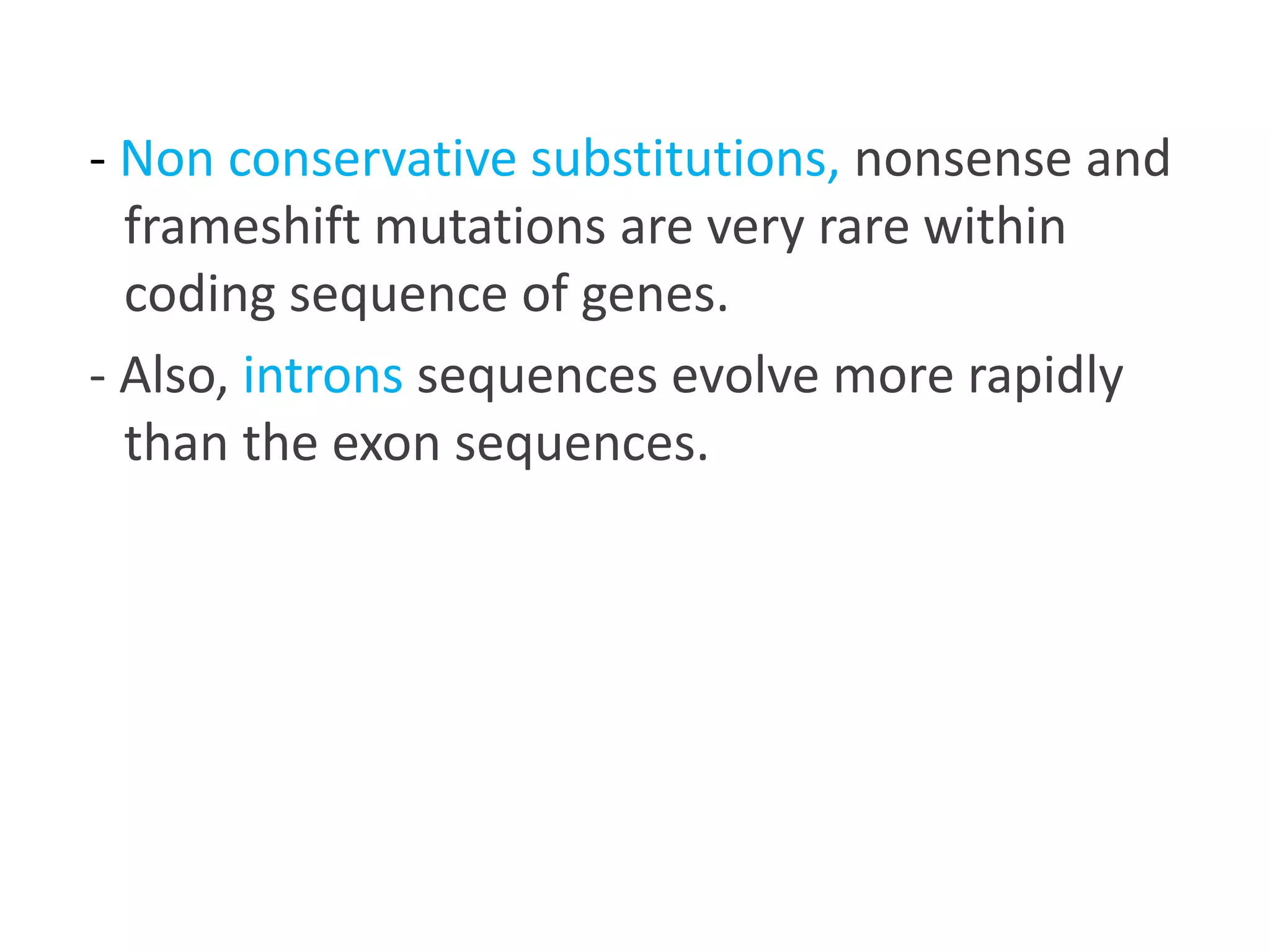 Neutral theory of evolution | PPTX