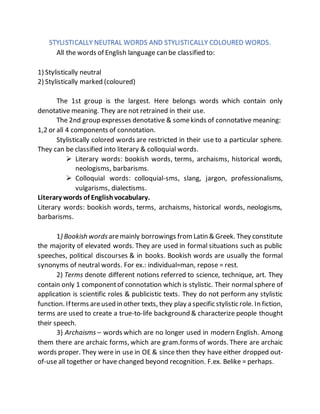 Neutral words | DOCX