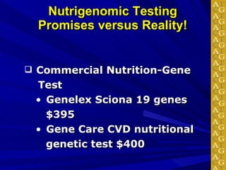 Neutrigenomics | PPT