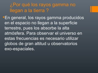 Neutrinos y rayos gamma | PPT