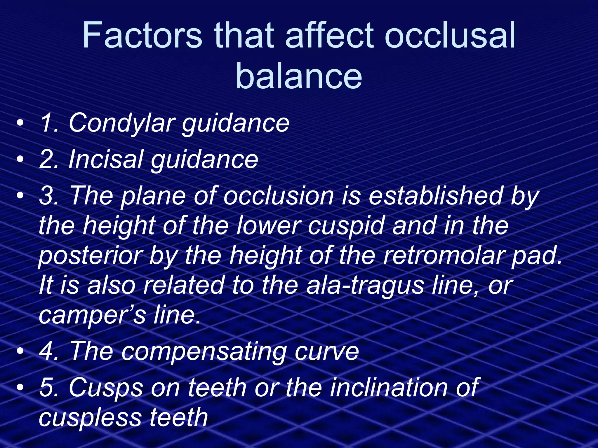 Neutrocentric Concept (prosthodontics) | PPT