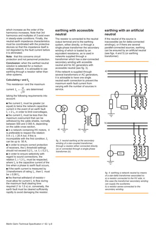 Schneider electric : Neutral Earthing | PDF