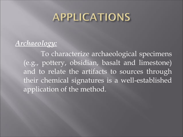 Neutron activation analysis | PPT