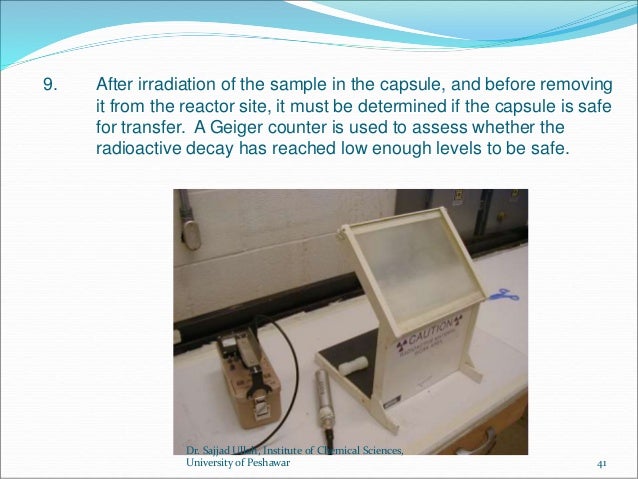 Neutron activation analysis (NAA)