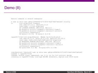 Openstack Neutron and SDN | PPT