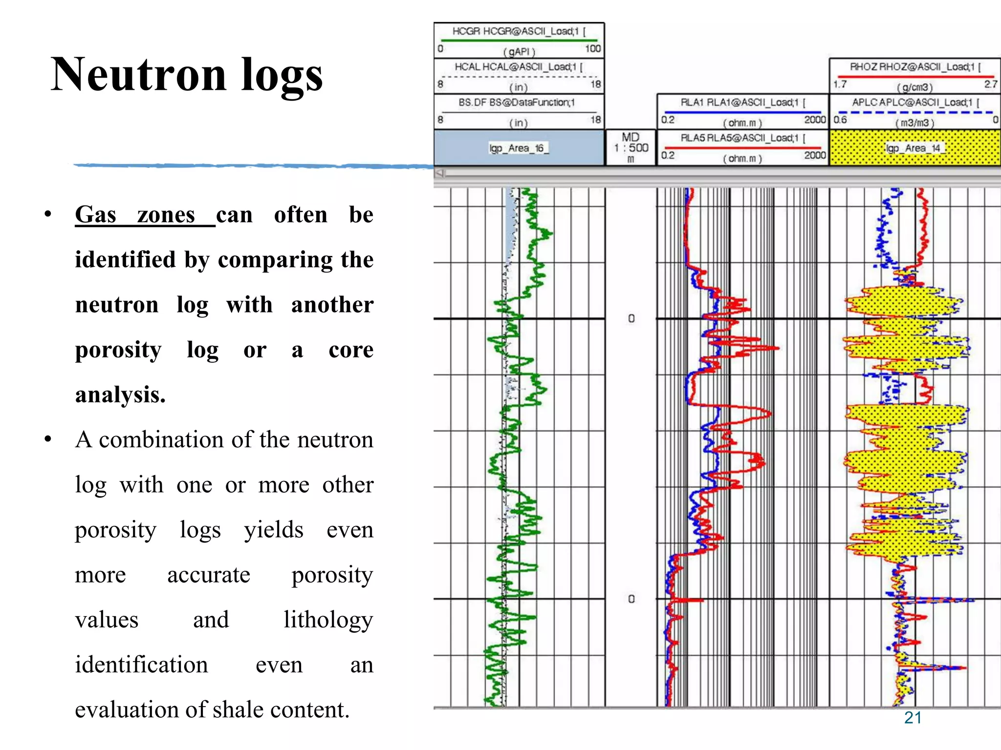 Neutron density and sonic logs | PDF