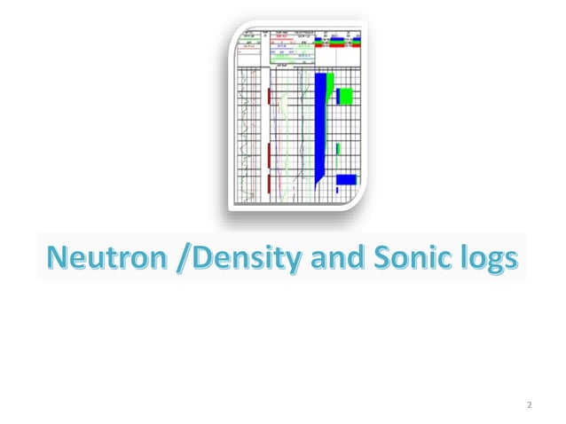 Neutron density and sonic logs | PDF