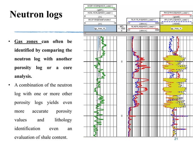 Neutron density and sonic logs | PDF