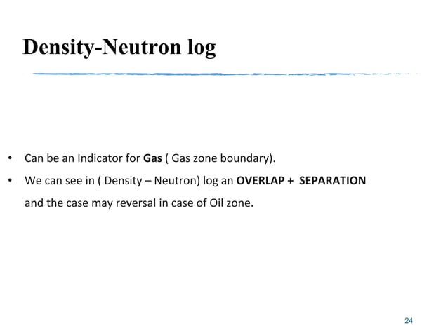 Neutron density and sonic logs | PDF