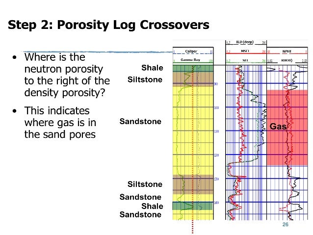 Neutron density and sonic logs