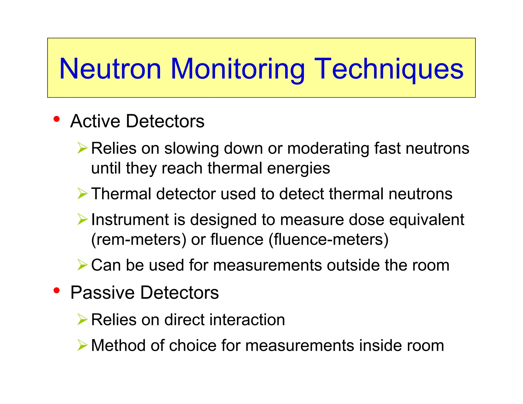 Neutron detection in medical industry and hsopital | PDF