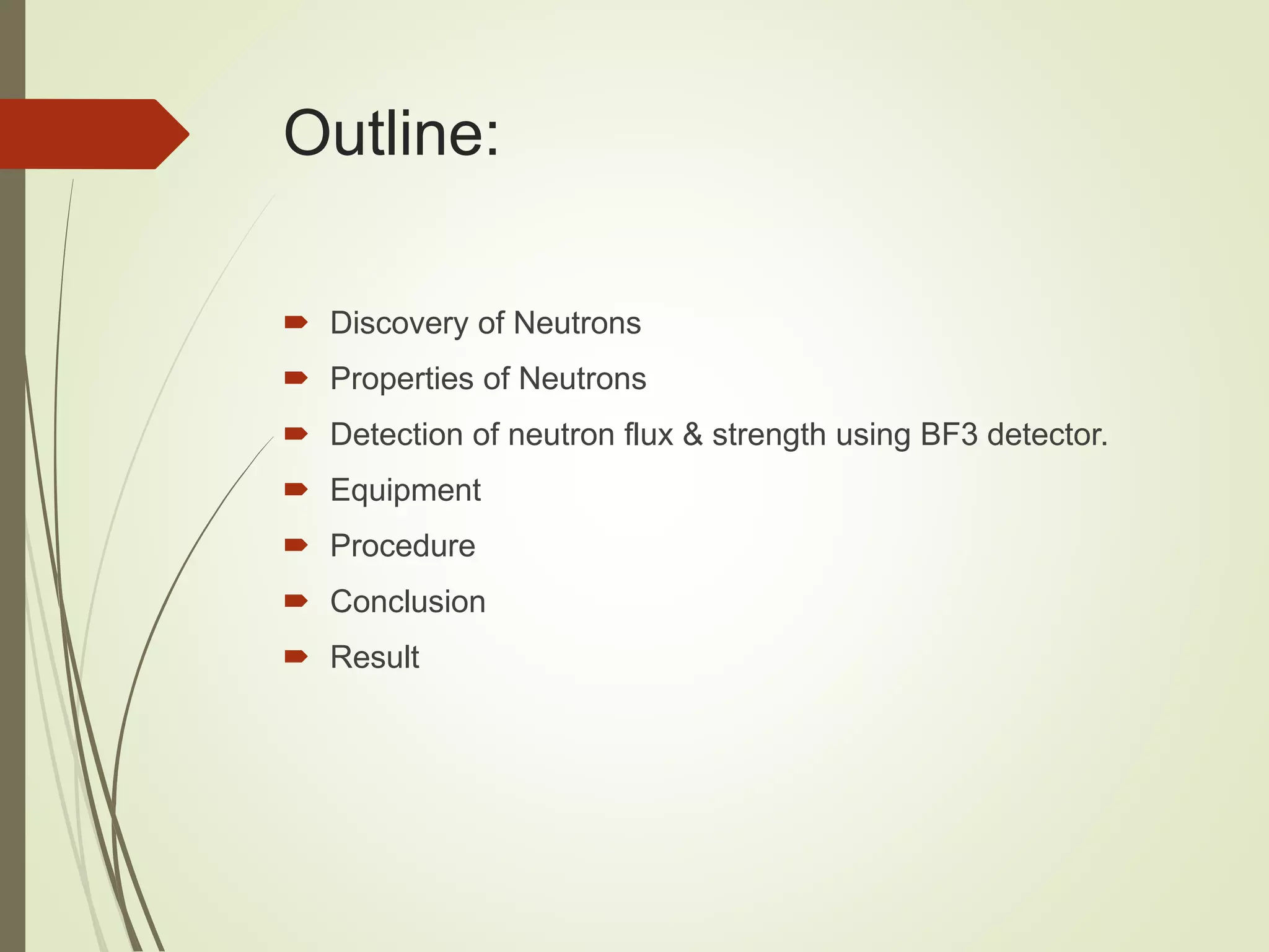Thermal neutron flux distribution by using BF-3 counter | PPTX