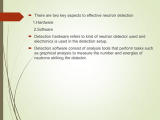 Thermal neutron flux distribution by using BF-3 counter | PPTX