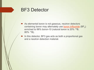 Thermal neutron flux distribution by using BF-3 counter | PPTX