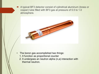Thermal neutron flux distribution by using BF-3 counter | PPTX