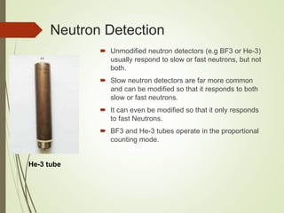 Thermal neutron flux distribution by using BF-3 counter | PPTX