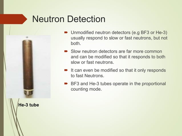 Thermal neutron flux distribution by using BF-3 counter | PPTX