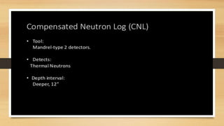 Neutron log | PPT